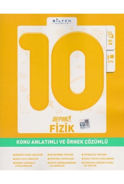 Bilfen 10. Sınıf Depar Fizik Konu Anlatımlı ve Örnek Çözümlü Bilfen 10. Sınıf Depar Fizik Konu Anlatımlı ve Örnek Çözümlü