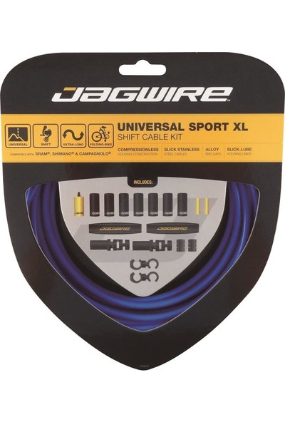 Jagwire Mtb Iç-Dış Vites Kablo Set UCK603 Xl