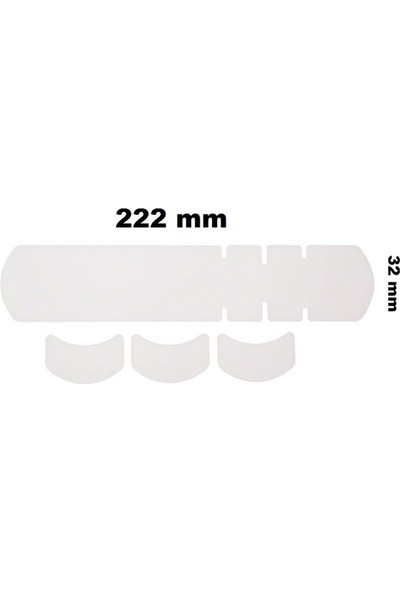 Lizard Skins Kadro Koruma Etiket Set S - Parlak Şeffaf Lizard Skins Kadro Koruma Etiket Set S - Parlak Şeffaf