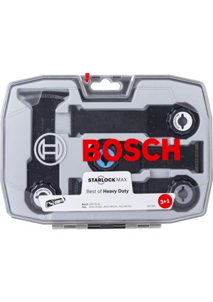 Bosch - Starlock Max - Best Of Heavy Duty Set 4 Parça Fiyatı