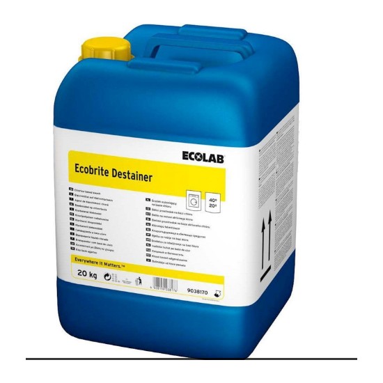 Ecolab Ecobrite Destainer 20 Lt Klor Bazlı Sıvı Ağartıcı Fiyatı