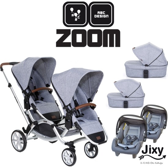 Abc Design Zoom Full Set Zoom Graphite Grey + Graphite Fiyatı