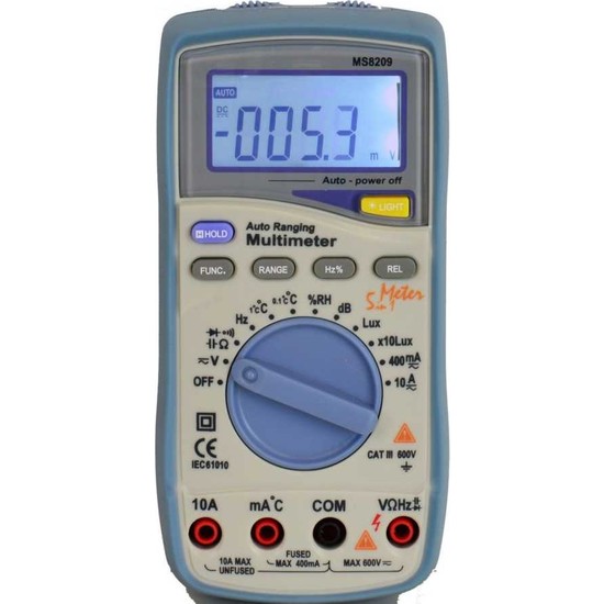 Mastertech Mastech MS-8209 5 In 1 Auto Digital Multimeter Fiyatı