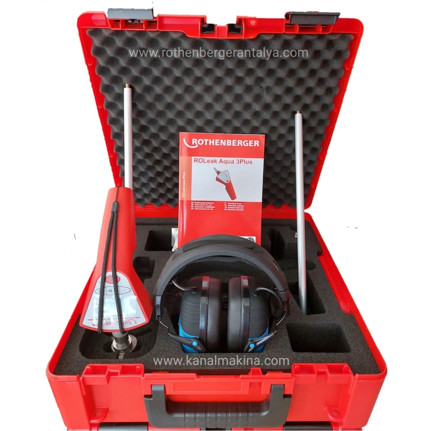 Rothenberger Roleak Aqua 3 Plus Akustik Dinleme Su Kaçak Fiyatı