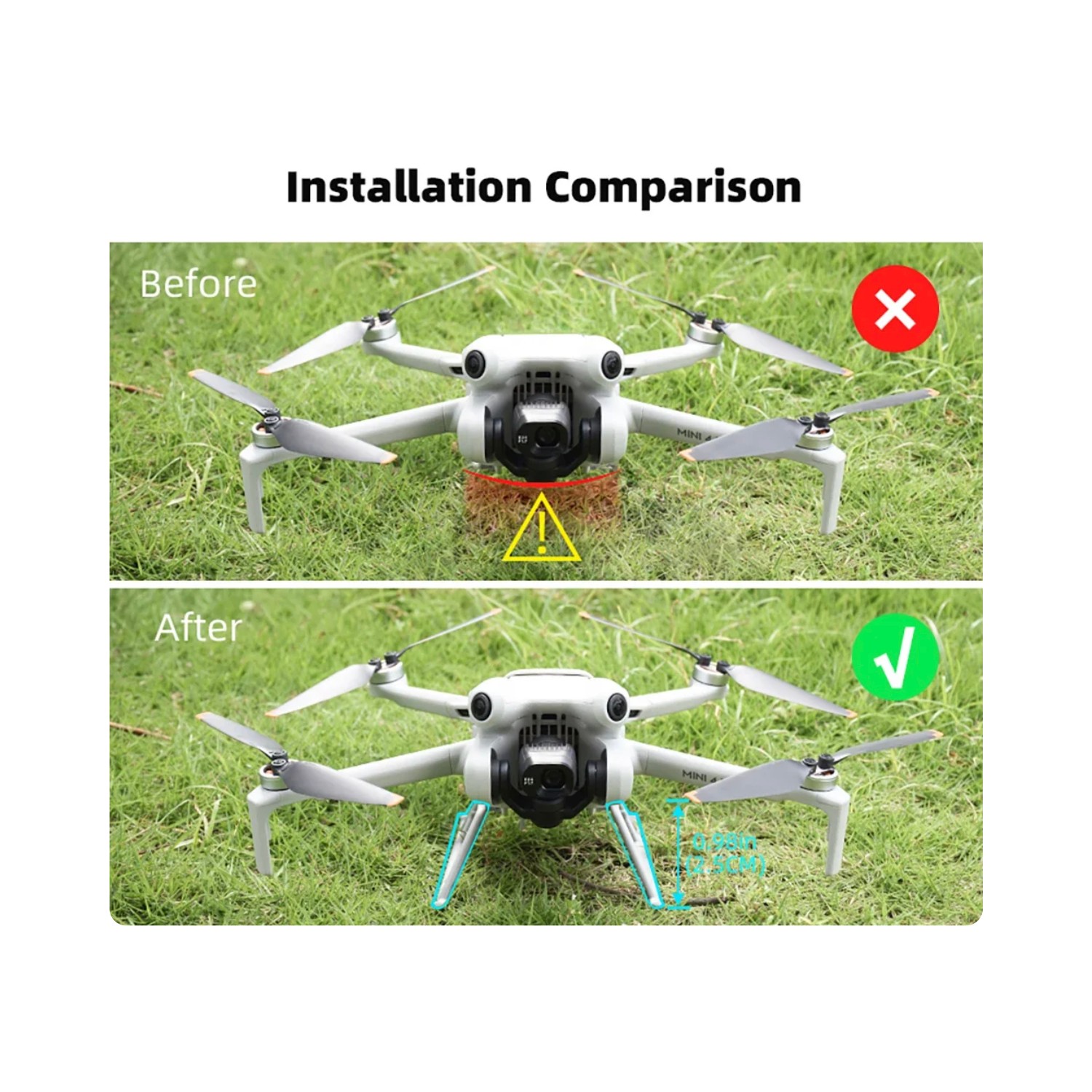DJI Mavic Mini 4 Pro Iniş Takımı Fiyatı - Taksit Seçenekleri