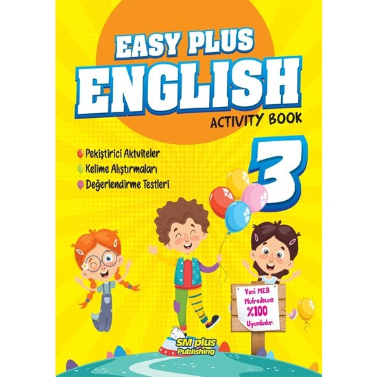 Sm Plus Publishing Activity Book 3. Sınıf Easy Plus English Kitabı
