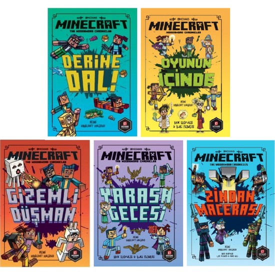 Minecraft The Woodsword Chronicles 5 Kitap Set Kitabı ve Fiyatı