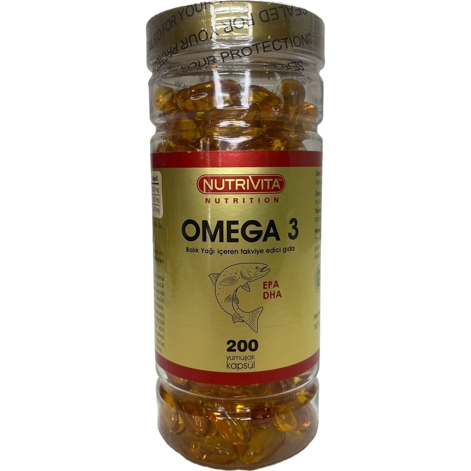 Nutrivita Omega 3 Balık Yağı Vitamin C Takviye Edici Gıda Fiyatı