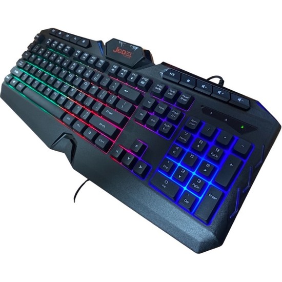 Jedel Multimedia Rgb Gamer Keyboard Fiyatı - Taksit Seçenekleri