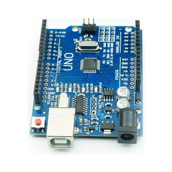 Arduino Uno R3 SMD CH340 Chip - Çift Kristal (USB Kablo Fiyatı