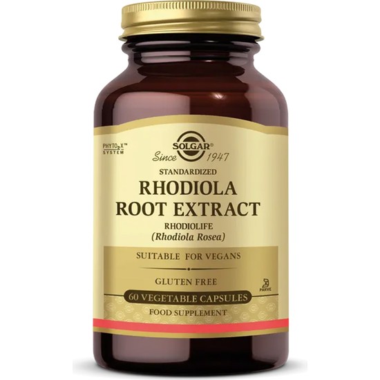 Solgar Rhodiola Root Extract 60 Kapsül Fiyatı - Taksit Seçenekleri