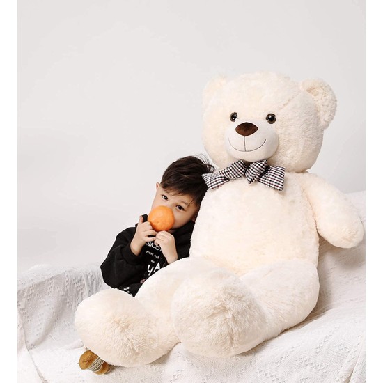 Sevgiliye Özel- Papyonlu 140 Cm Dev BOY Sevimli Peluş Koca Fiyatı