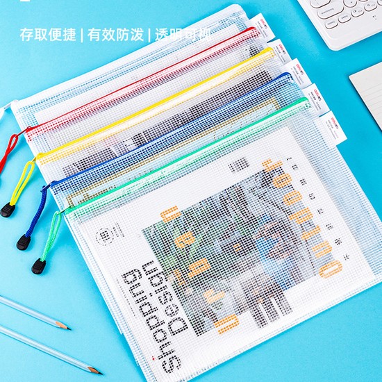 Luoxinguo 1 Adet Rastgele Renk A4 Şeffaf Dosya Klasörü Zarf Fiyatı