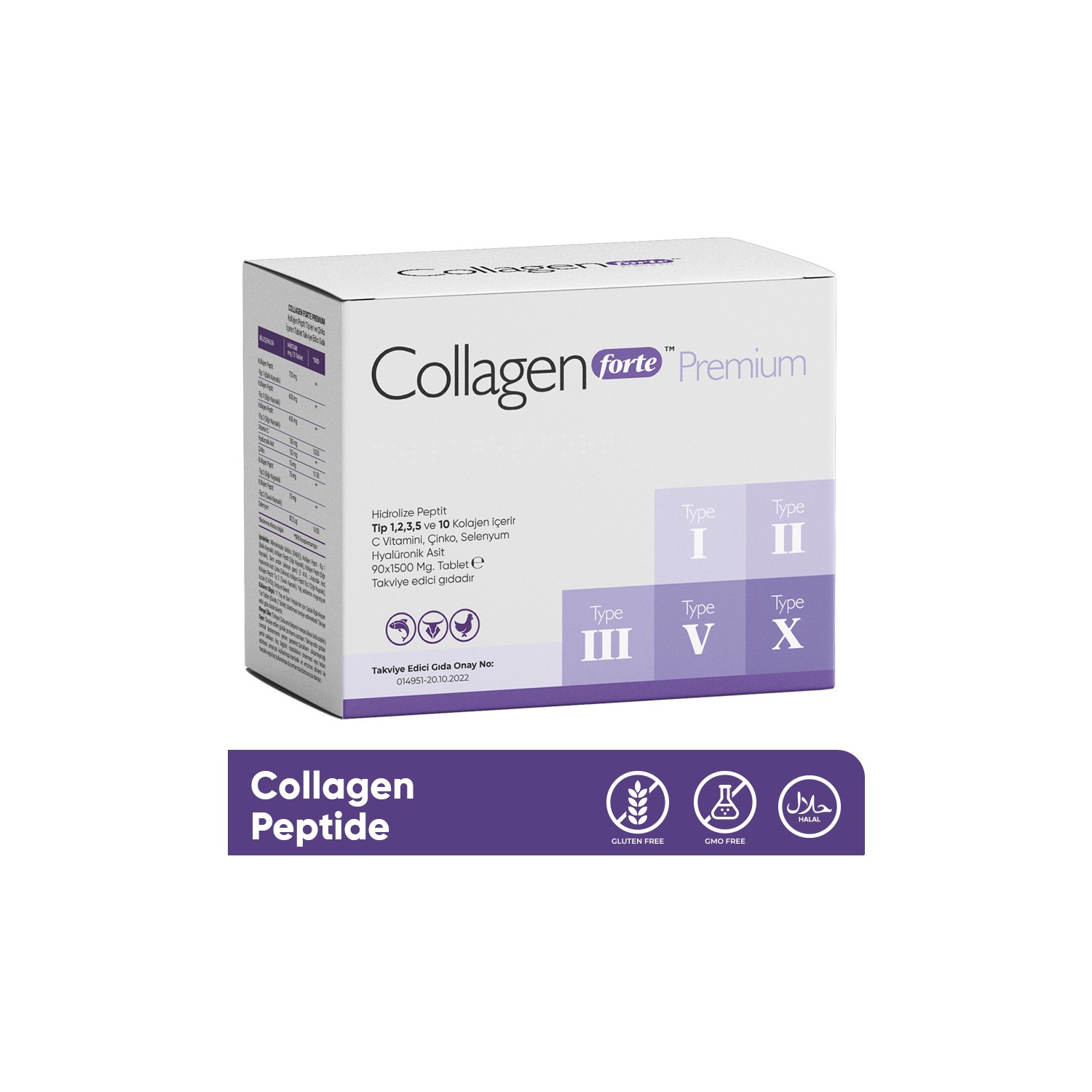Collagen Forte Platinum Tip 1,2,3,5 ve Tip 10 Kolajen, Hyalüronik Asit ...