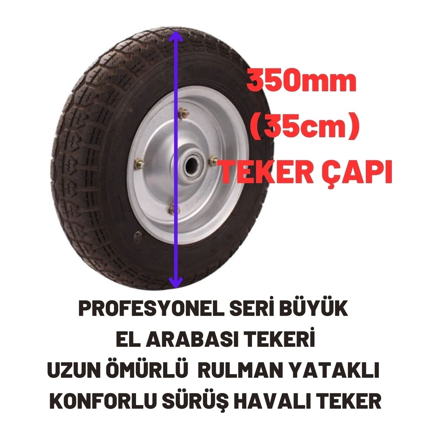 Kl Home 1. Kalite Profesyonel El Arabası Teker Bilyalı Yatak Fiyatı