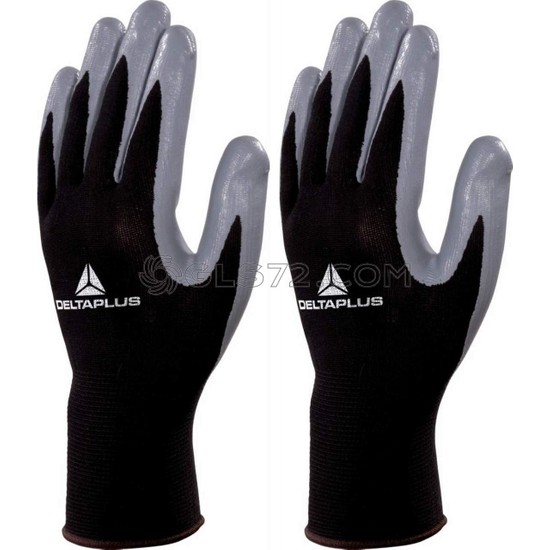 Delta Plus VE712GR Size 10 Nitril Kaplama Eldiven 10 Çift Fiyatı