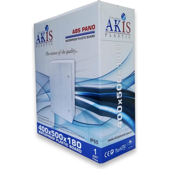 Akiş Akab-400180 Opak Kapaklı Abs Plastik Elektrik Panosu Fiyatı