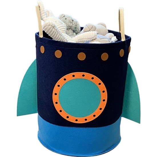 Lele 38L Ev Karikatür Kirli Giysiler Saklama Kovası (Yurt Fiyatı