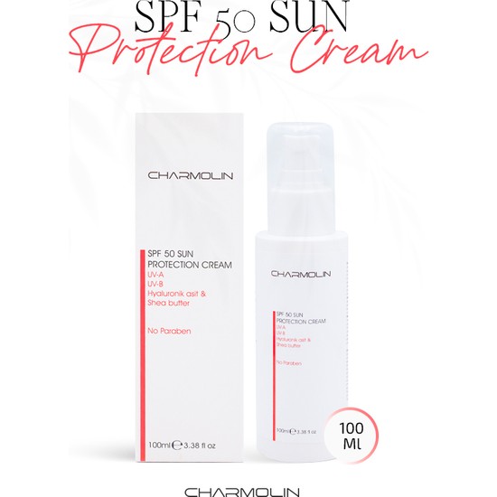 Charmolin Spf 50 Sun Protectıon Cream Parabensiz Güneş Kremi Fiyatı