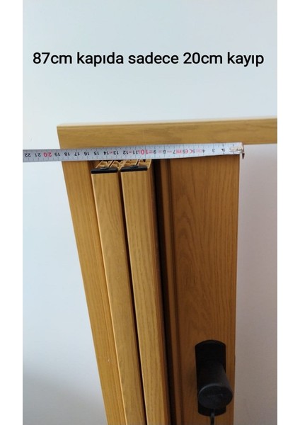 Kaan Kabin Akordiyon Kapı 80 x 210 Pvc Kapı 12 mm Yerli Fiyatı