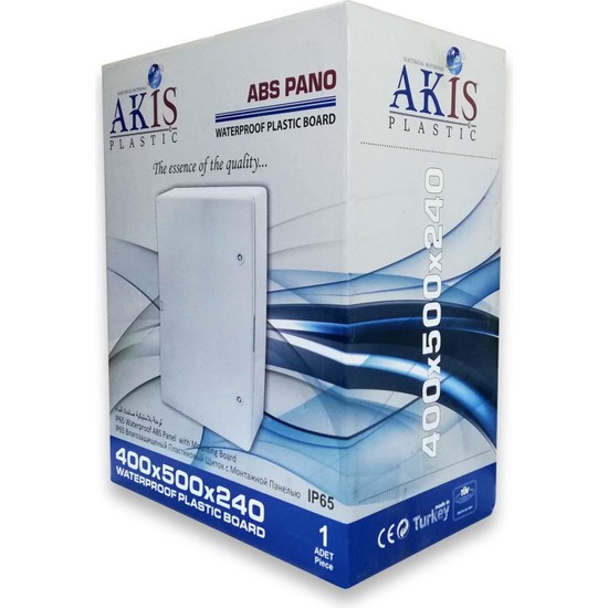 AKİŞ AKAB-400240 OPAK KAPAKLI ABS PLASTİK ELEKTRİK PANOSU Fiyatı