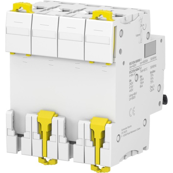 SCHNEIDER ACTi9 iC60N A9F74410 10A SİGORTA (4P, 6kA, C Fiyatı
