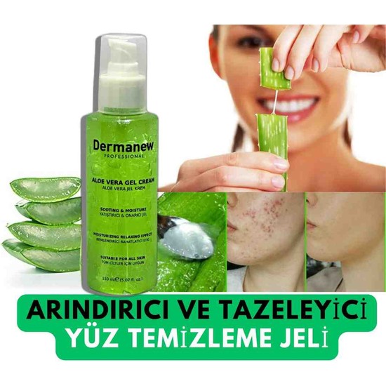 Dermanew Alovera Cilt Bakımı %99 Saf Alovera Jel Leke ve Fiyatı