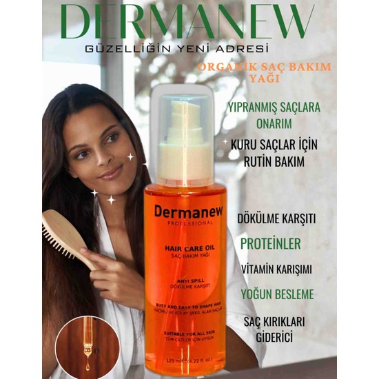 Dermanew Saç Bakım ve Saç Kırığı Giderici %99 Natürel Saç Fiyatı