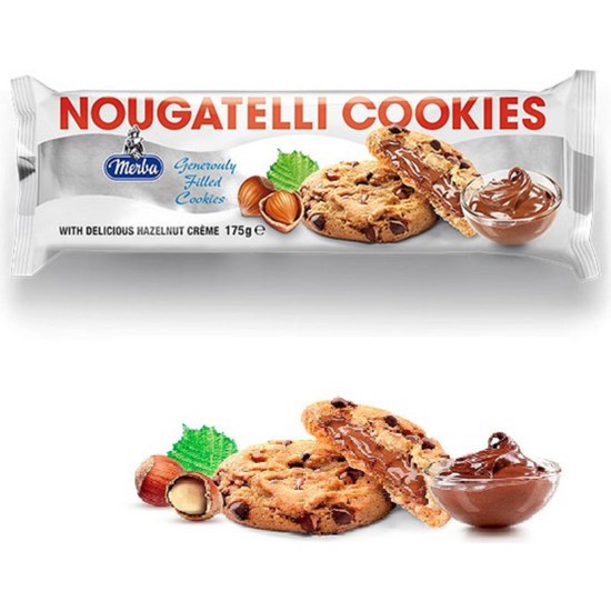 Merba Nougatelli Cookies 175 Gr. (1 Paket) - OnuAl Fiyat Arşivi