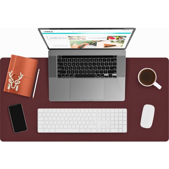 Modica Lindos - Deri Mat, Masa Pedi, Büyük Mouse Pad, Ofis Fiyatı