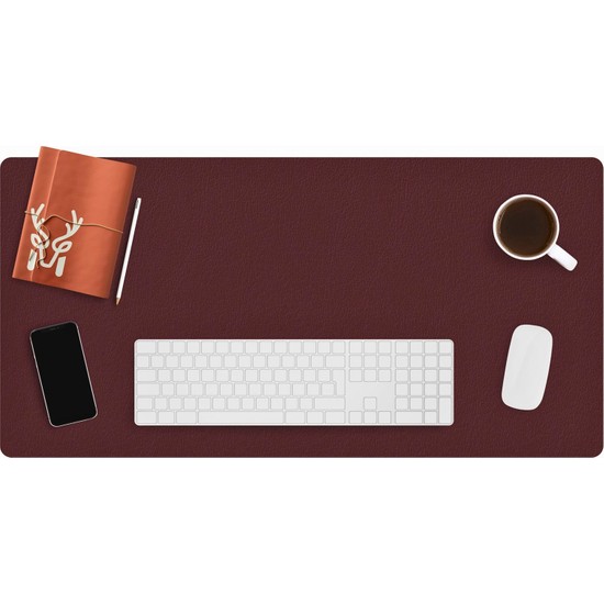 Modica Lindos - Deri Mat, Masa Pedi, Büyük Mouse Pad, Ofis Fiyatı