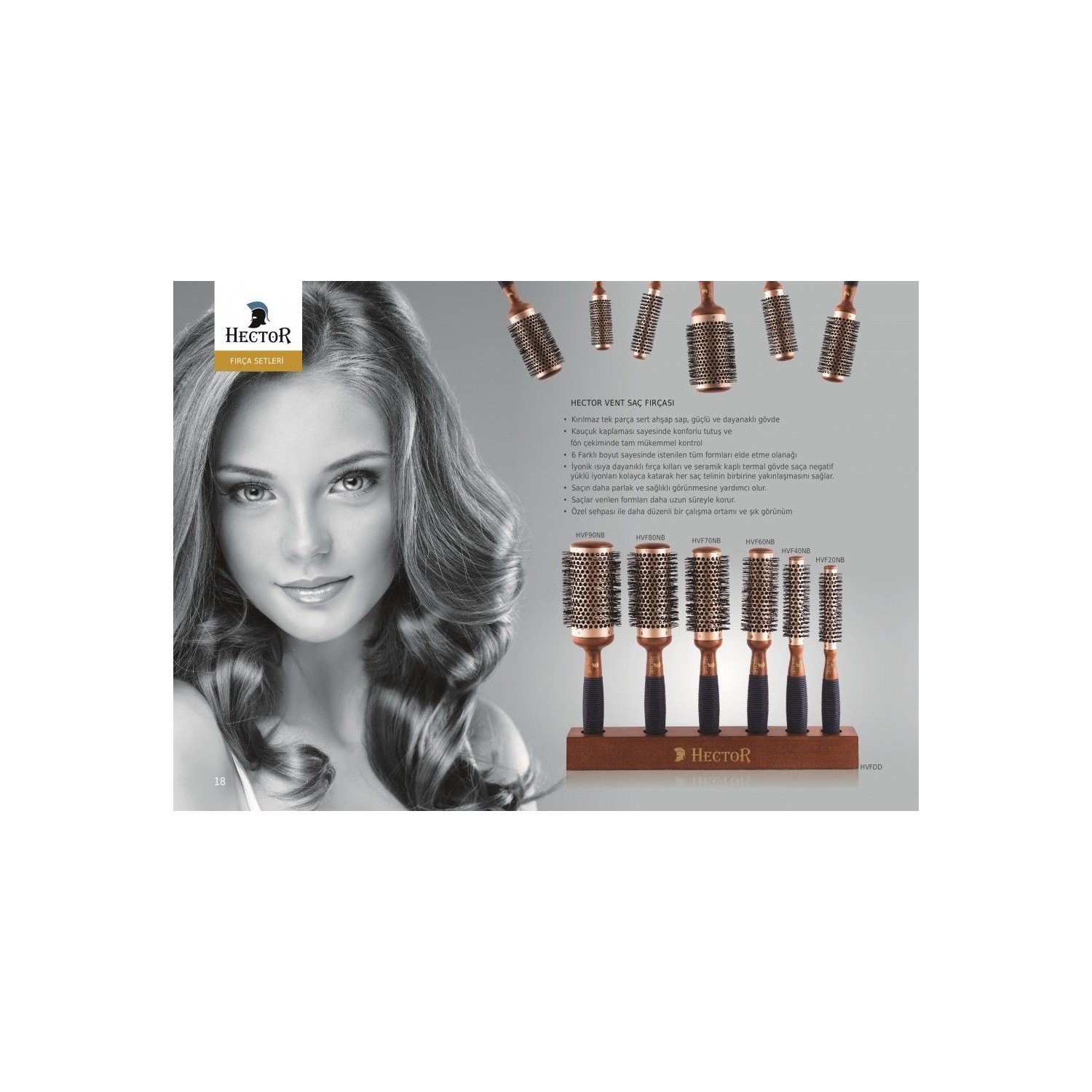 Hector Vent Seramik Saç Fırça Seti 6 Lı Fiyatı - Taksit Seçenekleri