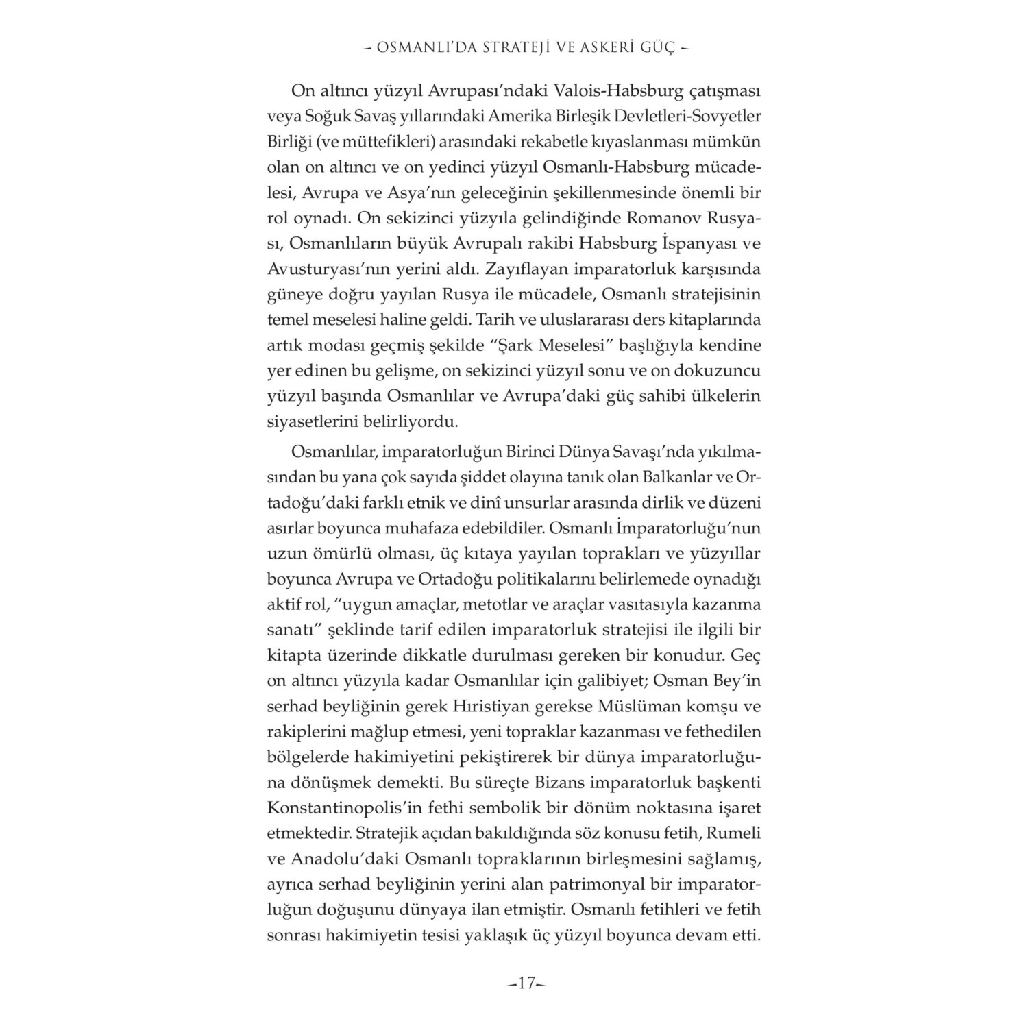 Osmanlı'da Strateji ve Askeri Güç - Gabor Agoston Kitabı ve Fiyatı