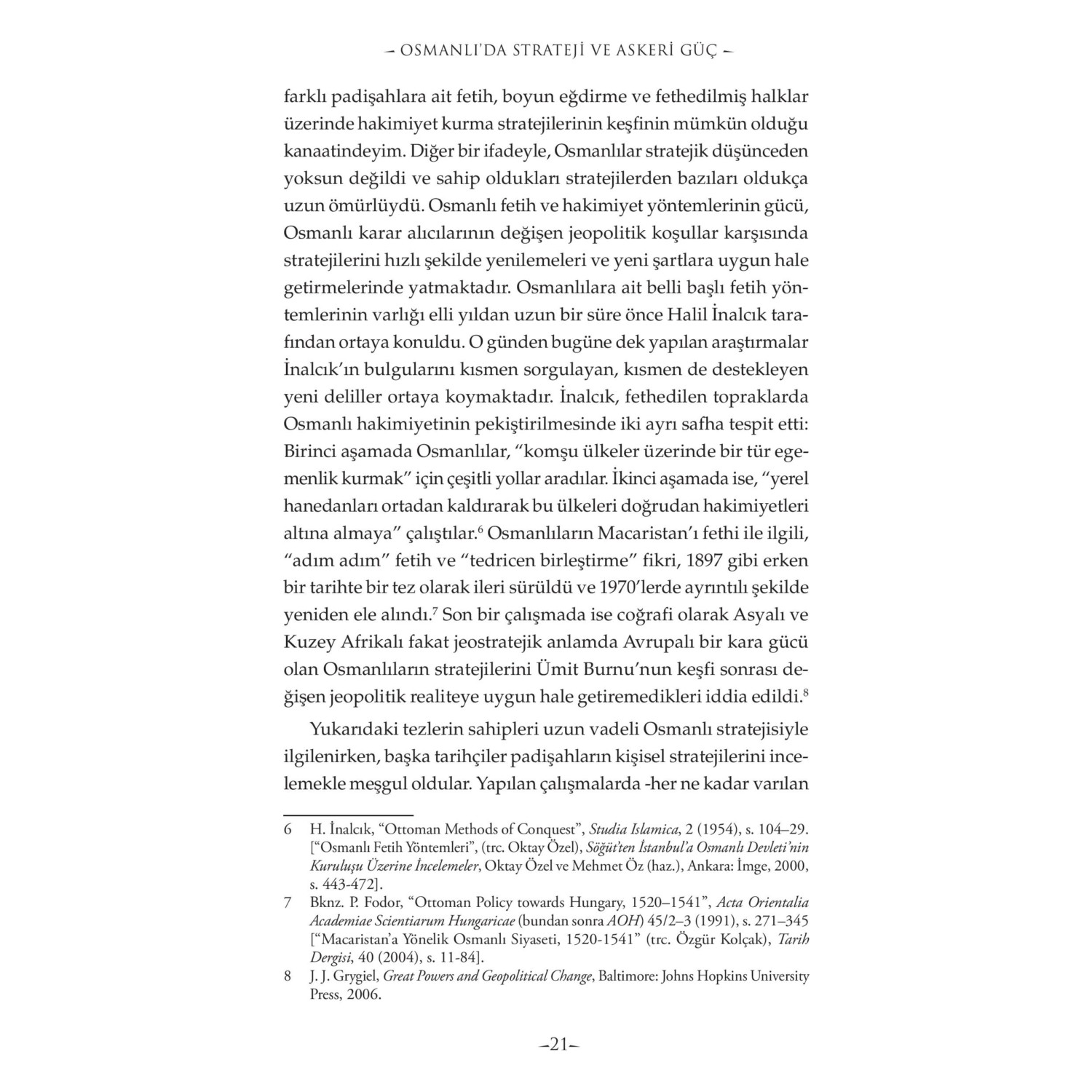 Osmanlı'da Strateji ve Askeri Güç - Gabor Agoston Kitabı ve Fiyatı