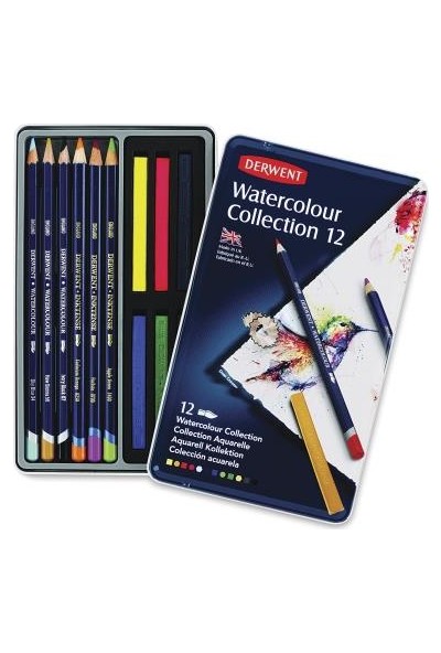 Derwent Watercolour Collection Suluboya Koleksiyonu 12'Li Derwent Watercolour Collection Suluboya Koleksiyonu 12'Li