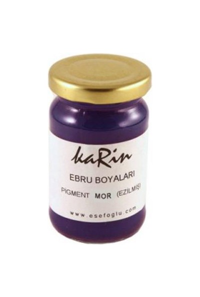 Karin Ebru Boyası 105Ml - Mürdüm 302 Karin Ebru Boyası 105Ml - Mürdüm 302