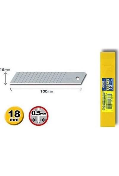 Olfa Lb-10 Geniş Maket Bıçağı Yedeği 10'Lu Tüp Olfa Lb-10 Geniş Maket Bıçağı Yedeği 10'Lu Tüp