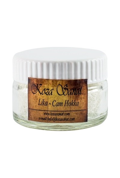 Koza Sanat Cam Lika Saf İpek Hokka