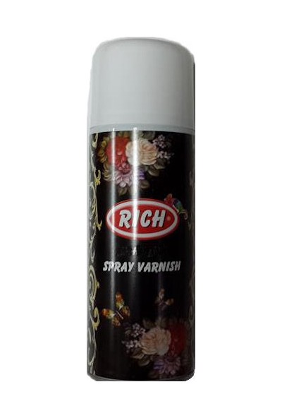 Rich Yarı Mat Sprey Vernik 400 Ml. Rich Yarı Mat Sprey Vernik 400 Ml.