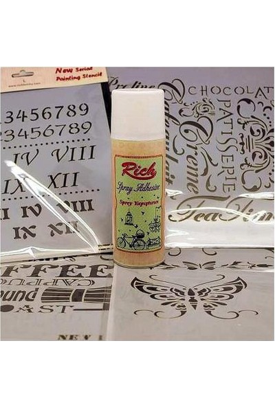 Rich Sprey Stencil Yapıştırıcısı 150 Cc. Rich Sprey Stencil Yapıştırıcısı 150 Cc.