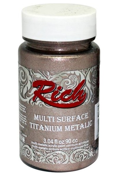 Rich Multi Surface Titanium Metalik Boya 90 Cc. N:2510 Latte Rich Multi Surface Titanium Metalik Boya 90 Cc. N:2510 Latte