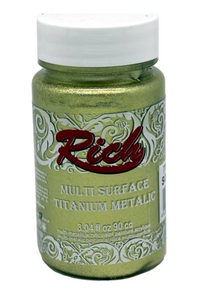 Rich Multi Surface Titanium Metalik Boya 90 Cc. N:2514 Soft Gold Rich Multi Surface Titanium Metalik Boya 90 Cc. N:2514 Soft Gold