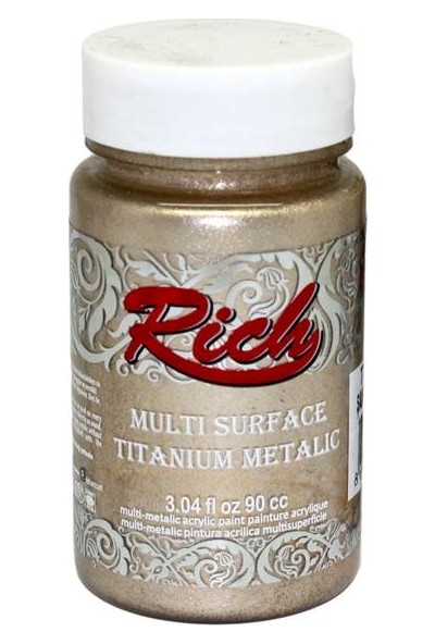 Rich Multi Surface Titanium Metalik Boya 90 Cc. N:2526 Şampanya Rich Multi Surface Titanium Metalik Boya 90 Cc. N:2526 Şampanya