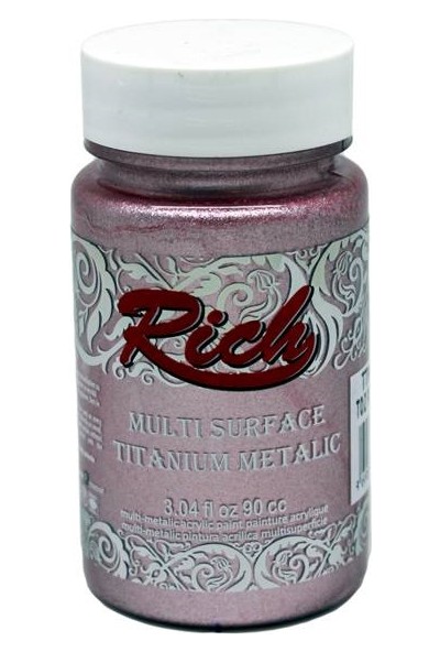 Rich Multi Surface Titanium Metalik Boya 90 Cc. N:2556 Toz Pembe Rich Multi Surface Titanium Metalik Boya 90 Cc. N:2556 Toz Pembe