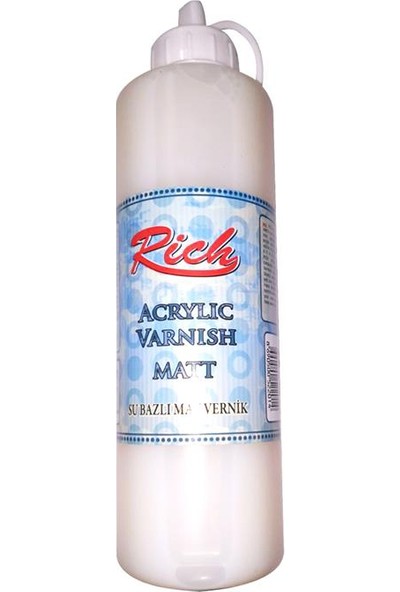 Rich Su Bazlı Mat Vernik 500Cc