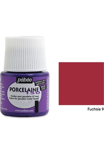 Pebeo Porcelaine 150 Porselen Boyası 45Ml - Fuchsia 9 Pebeo Porcelaine 150 Porselen Boyası 45Ml - Fuchsia 9