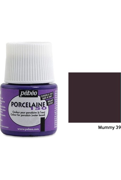 Pebeo Porcelaine 150 Porselen Boyası 45Ml - Mummy 39 Pebeo Porcelaine 150 Porselen Boyası 45Ml - Mummy 39