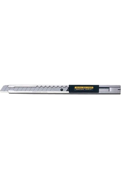 Olfa Svr-2 Otomatik Kilitlemeli Metal Gövdeli Dar Maket Bıçağı Olfa Svr-2 Otomatik Kilitlemeli Metal Gövdeli Dar Maket Bıçağı