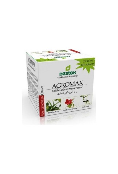 Agromax Keklik Üzümlü Masaj Kremi 185Gr