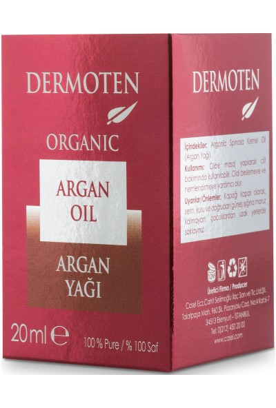Dermoten Argan Yağı 20ml Dermoten Argan Yağı 20ml